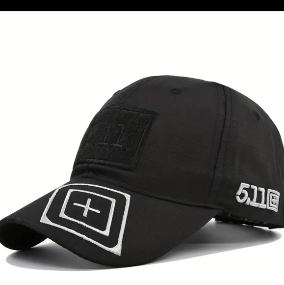 Accessories | 511 Graphic Black Cap With Velcro Front | Poshmark